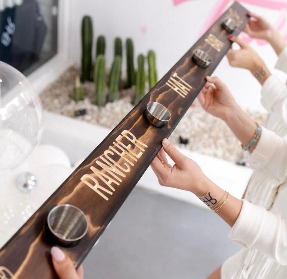 Personalized Wedding Shot Skis – THE Wedding Shot Ski