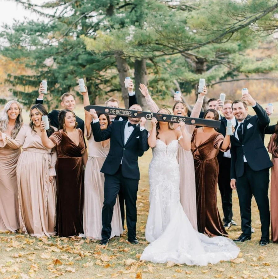 Custom Wedding Shot Skis – THE Wedding Shot Ski