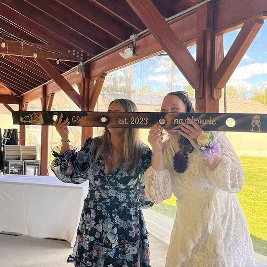 Custom Wedding Shot Skis – THE Wedding Shot Ski