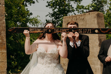 Personalized Wedding Shot Skis – THE Wedding Shot Ski