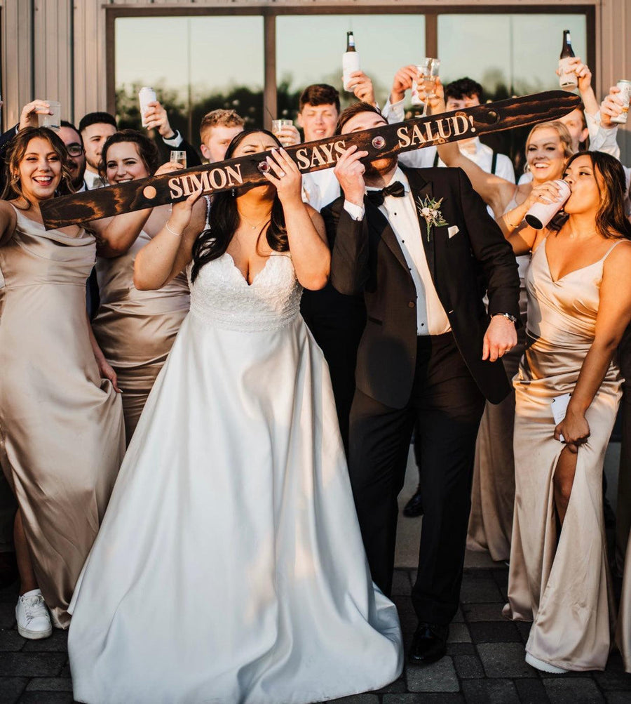 Custom Wedding Shot Skis – THE Wedding Shot Ski